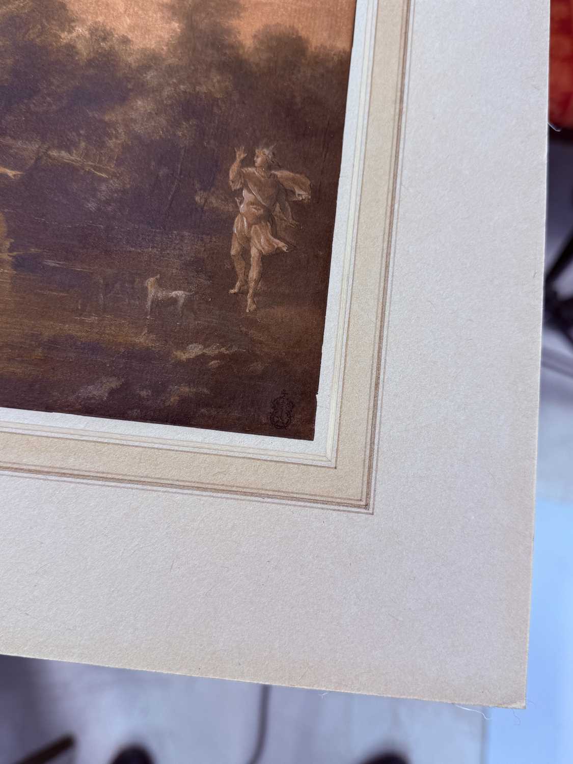 Lot 165 - OLD MASTER: A SEPIA WASH DRAWING, DIANE AND