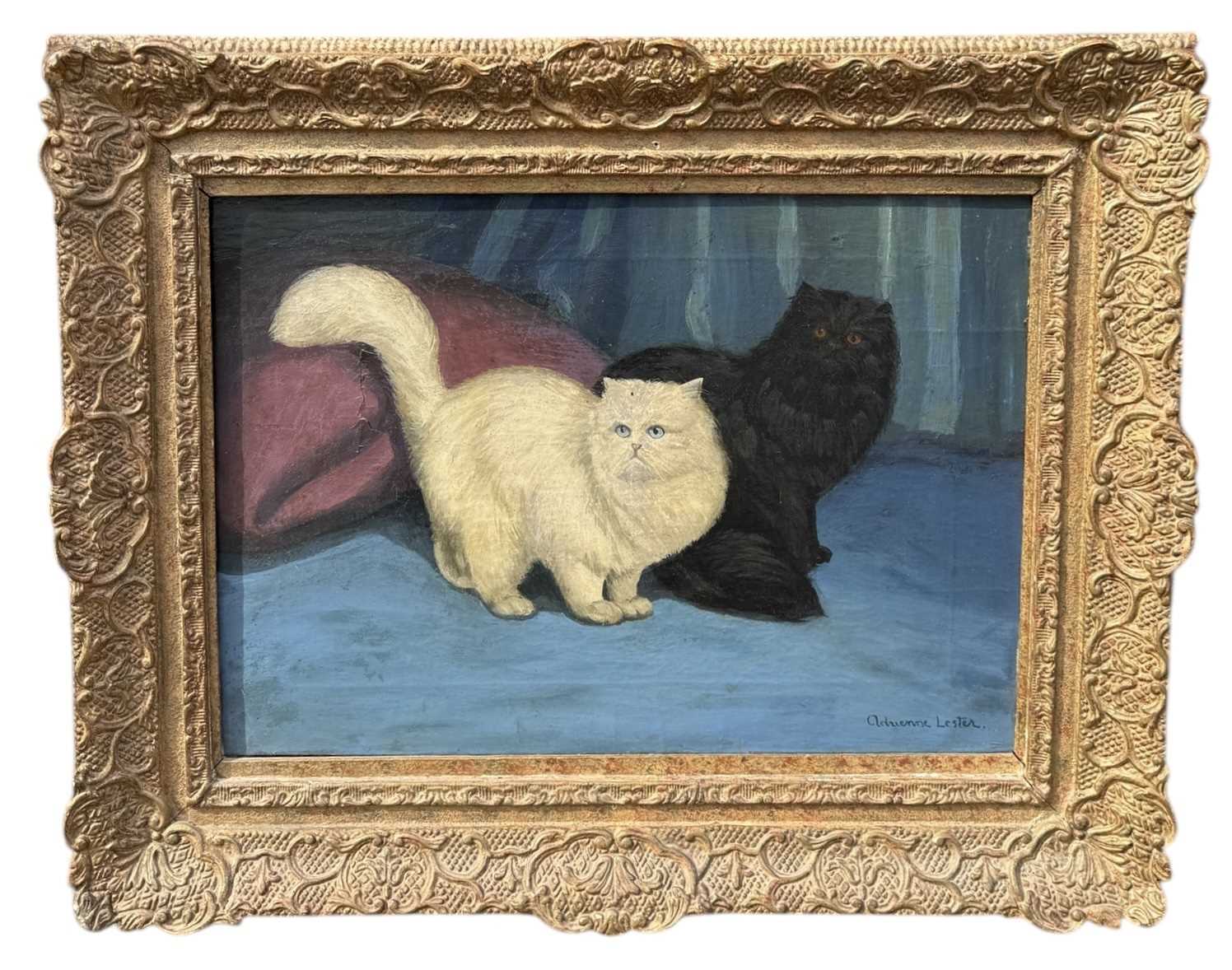 Lot 50 - ADRIENNE LESTER (BRITISH 1870-1950): AN OIL