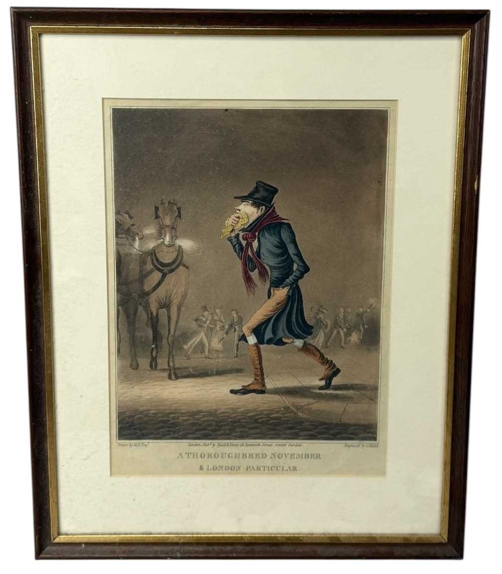 Lot 543 - GEORGE HUNT: AN ENGRAVING 'A THOROUGHBRED