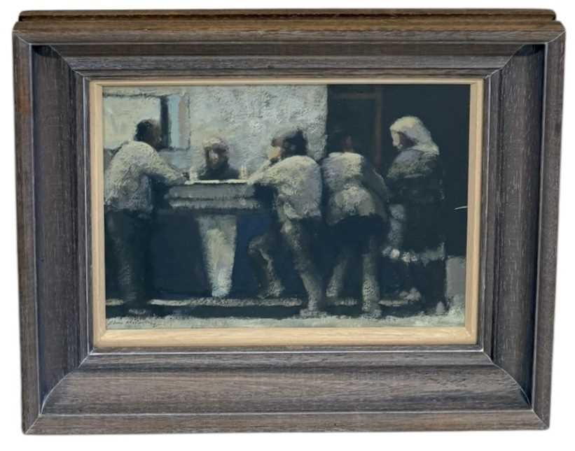 Lot 596 - CLIVE MCCARTNEY (BRITISH, B. 1960): AN OIL
