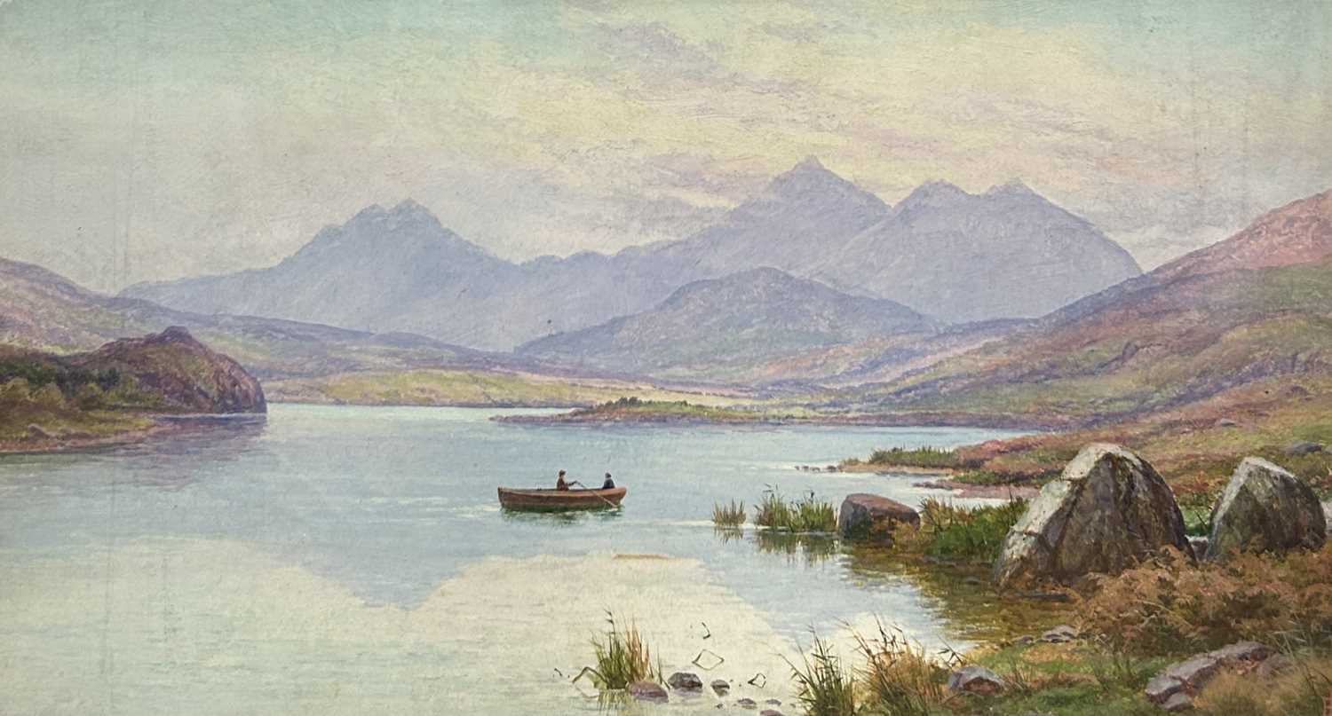 Lot 912 - E. LONGSTAFFE: A WATERCOLOUR PAINTING ON