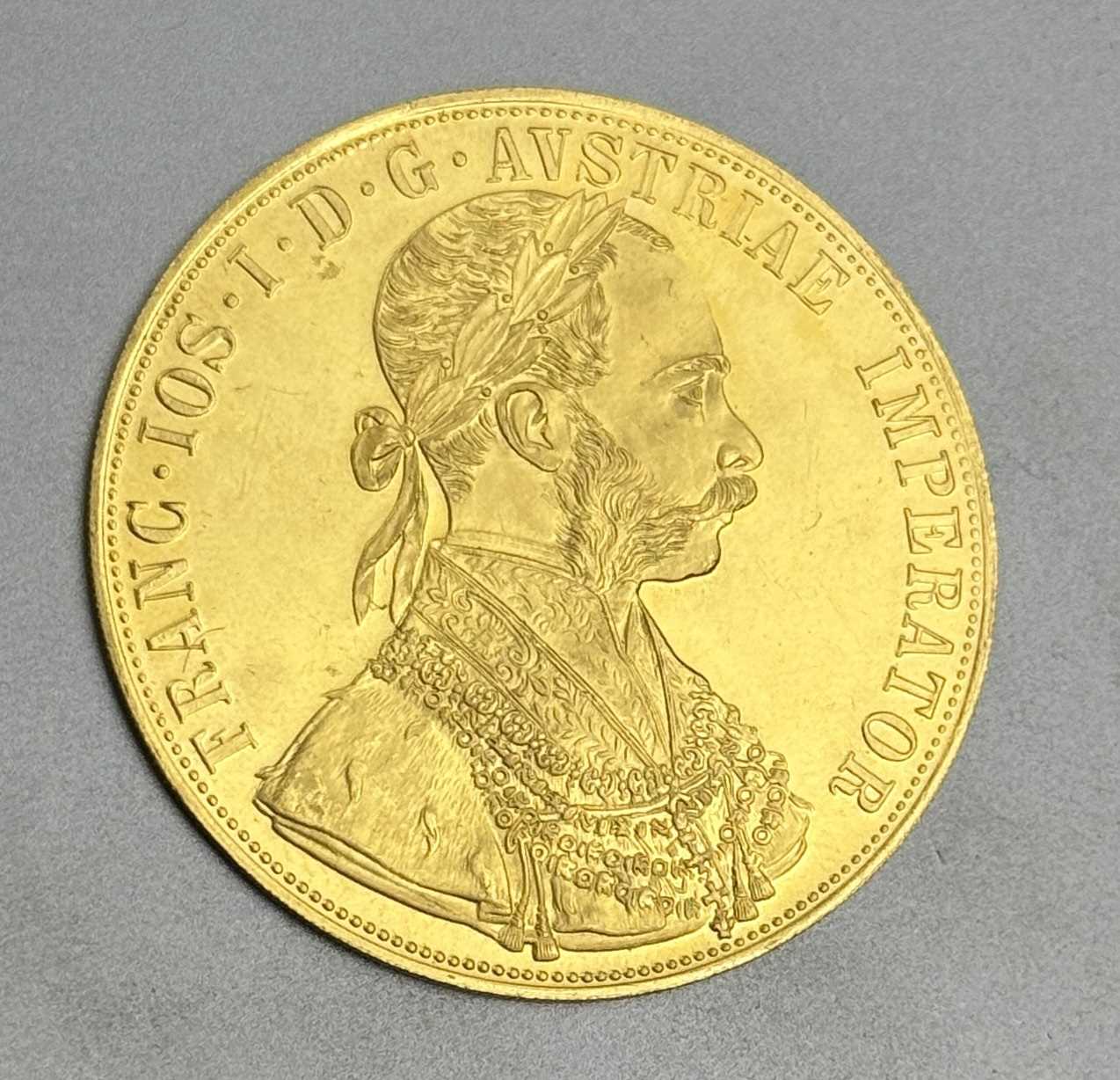 Lot 9 - AN AUSTRIAN GOLD DUCAT, 1915