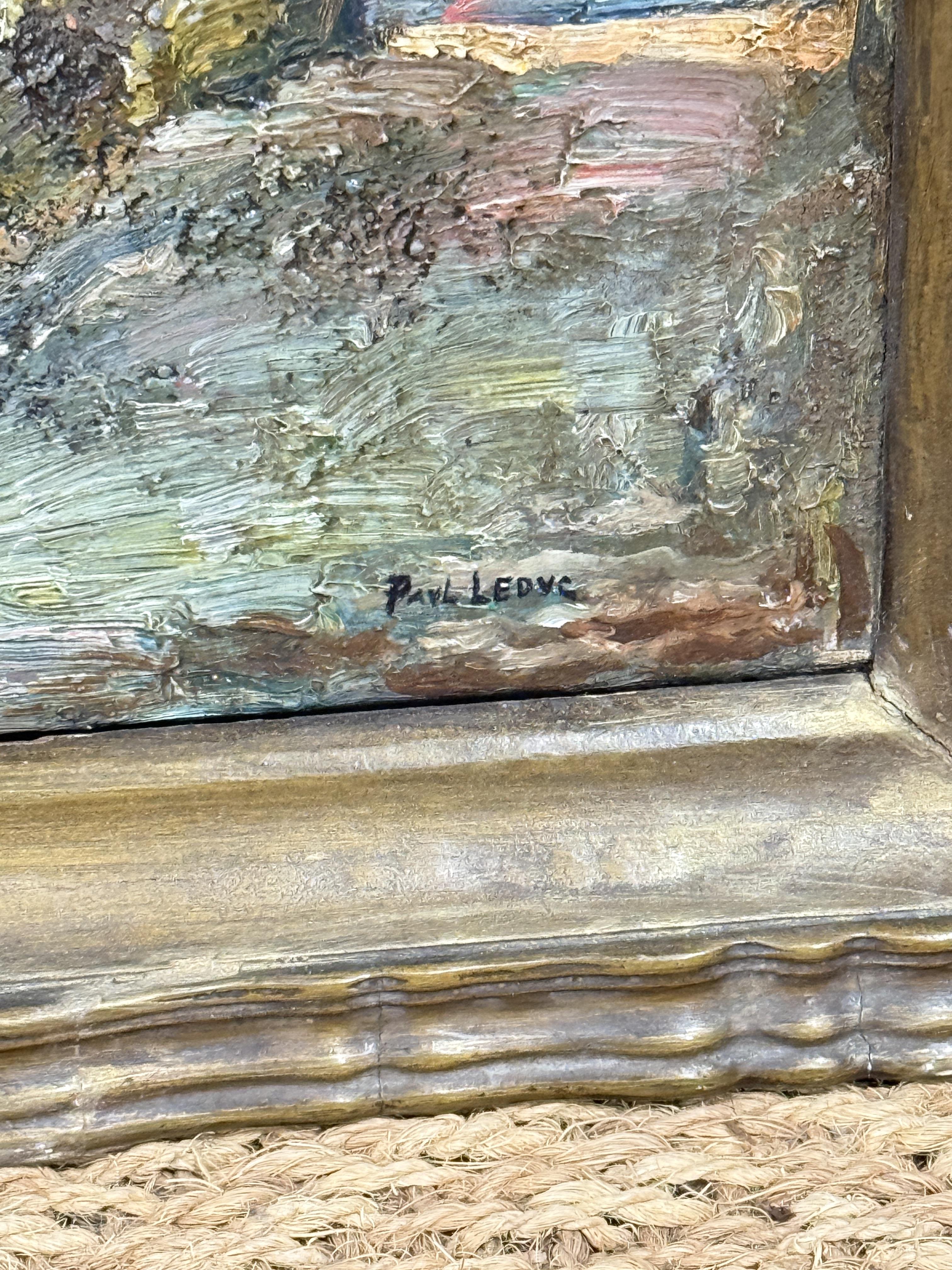 Lot 1179 - PAUL LEDUC (BELGIAN, 1876-1943): AN OIL