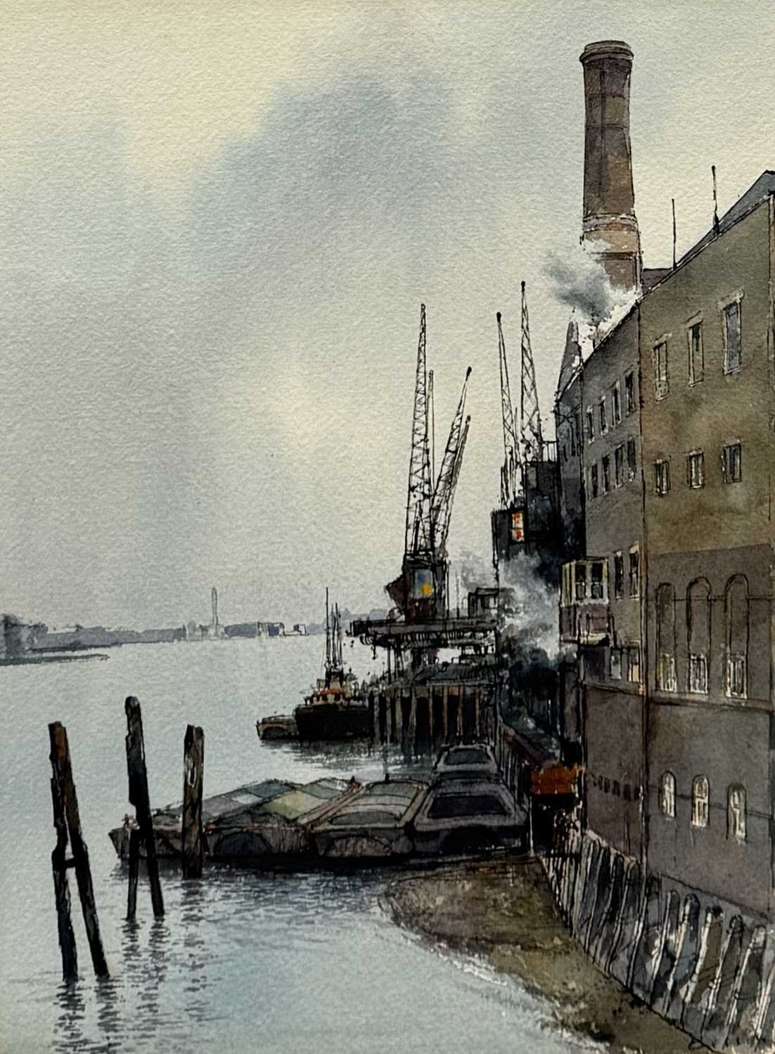 Lot 1177 - PAUL BISSON (BRITISH, B.1938): A