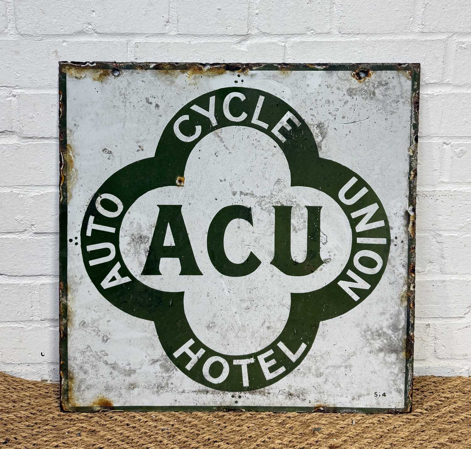 Lot 1363 - AUTO CYCLE UNION (ACU) HOTEL: A DOUBLE