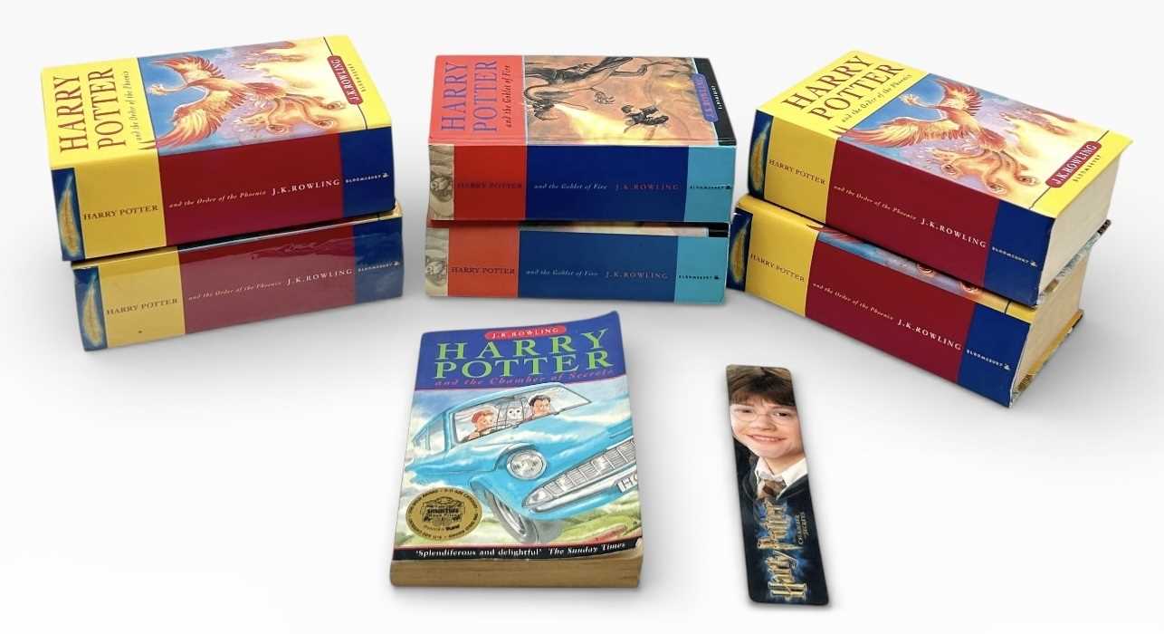 Lot 367 - A COLLECTION OF HARRY POTTER FIRST EDITIONS
