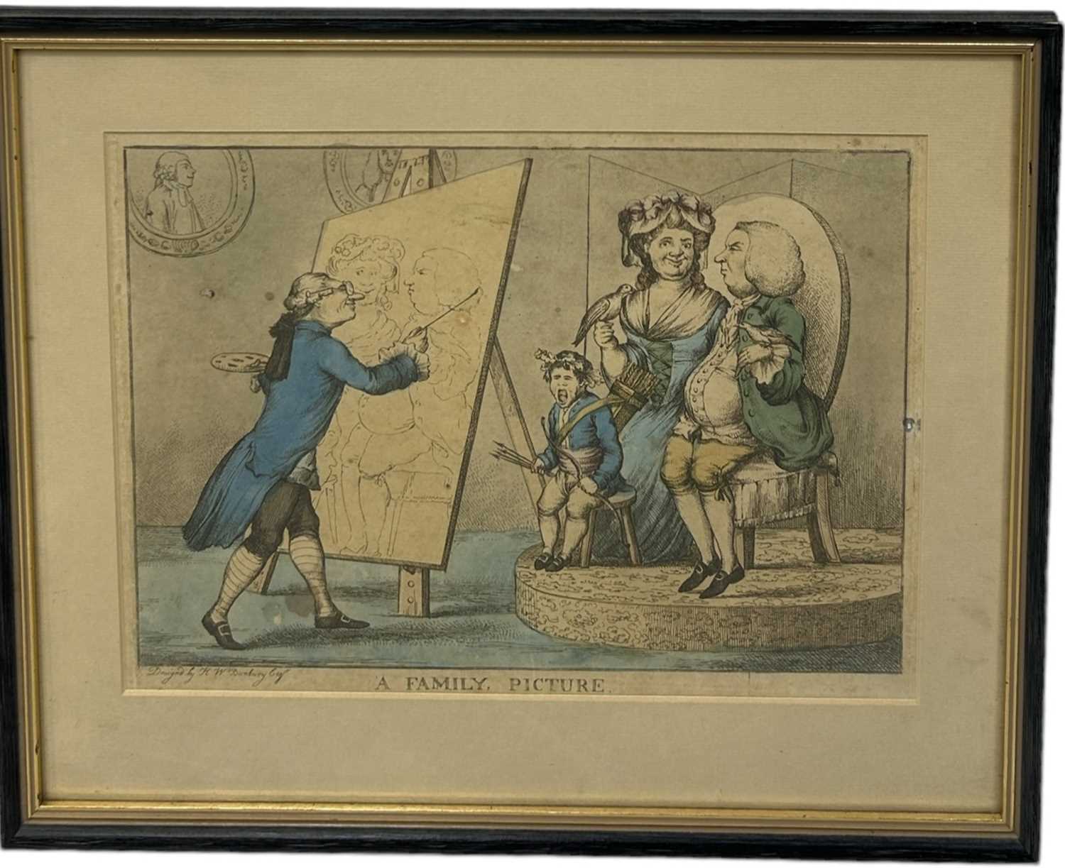Lot 569 - HENRY WILLIAM BUNBURY (1750-1811): A HAND